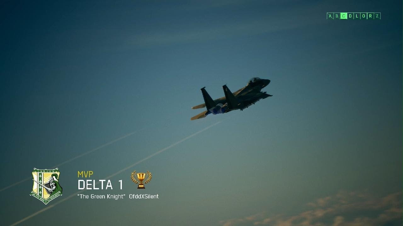 AC7 - The Green Knight Strikes Again! (F15E+6AAM) - YouTube