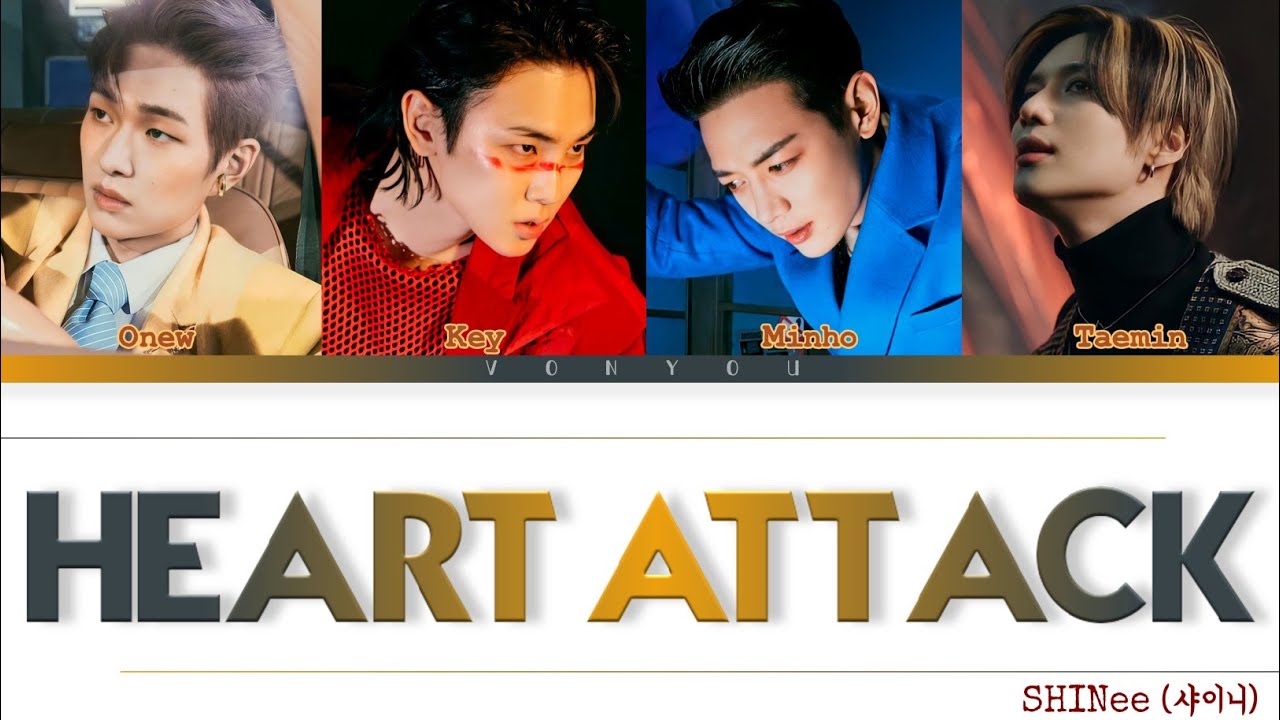 SHINee (샤이니) - Heart Attack | Lyrics - YouTube