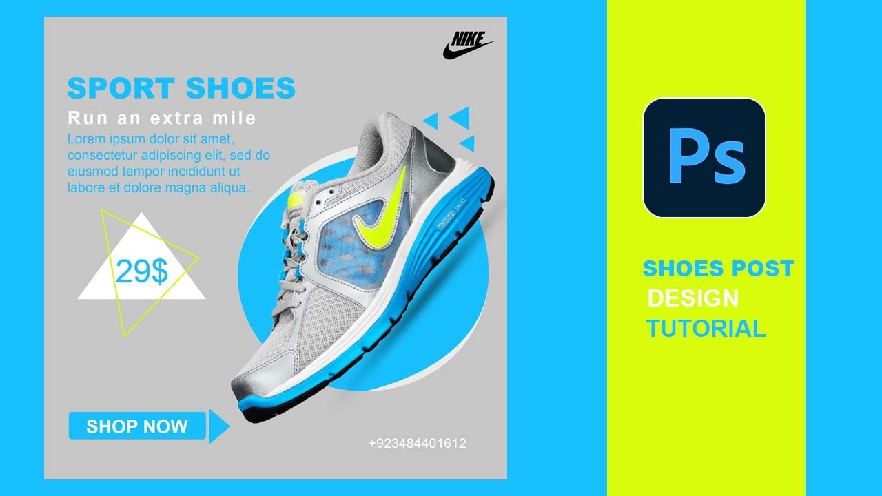 social media post design ideas | shoes post design | shoes banner ...