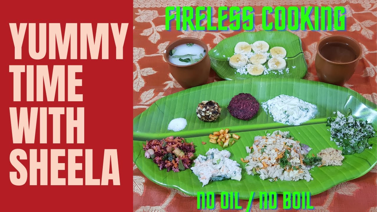 Fireless Cooking |Grand Veg Lunch Menu |No Oil |No Gas |Grand Veg Feast ...