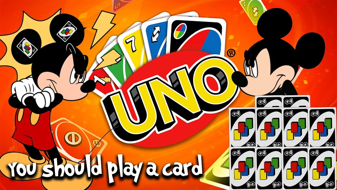 Communist Mickey Mouse (Uno Game Play) - YouTube