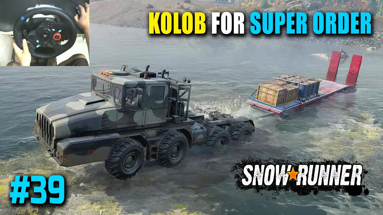 KOLOB 74941 For SUPER ORDER - Snowrunner Part 39 - YouTube