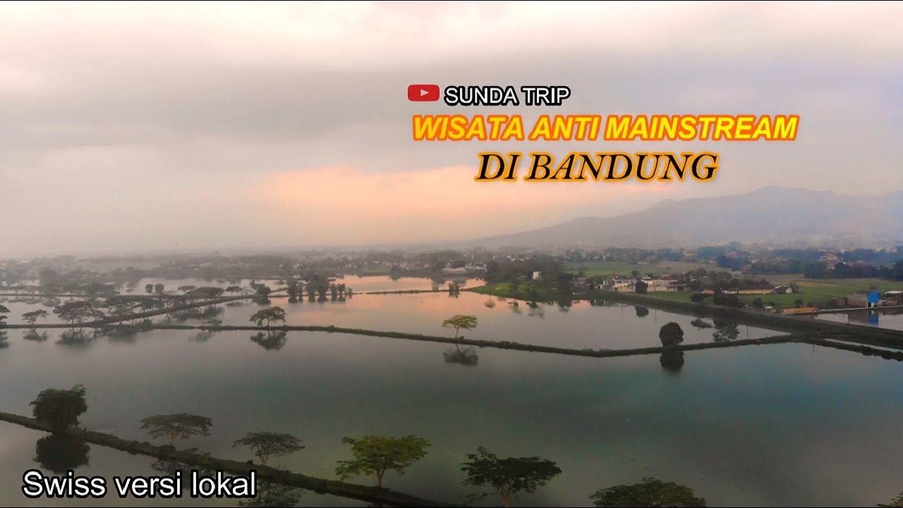 Danau IPAL PDAM Cikoneng!! menikmati perjalanan indah sore hari di kota ...