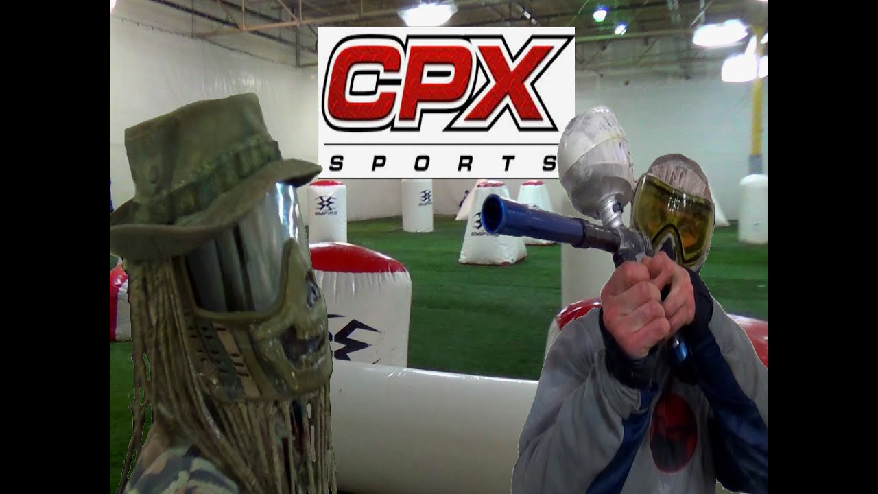CPX Indoor Paintball - YouTube