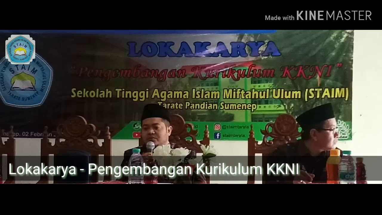 STAIM Tarate Sumenep - Lokakarya Pengembangan Kurikulum KKNI - YouTube