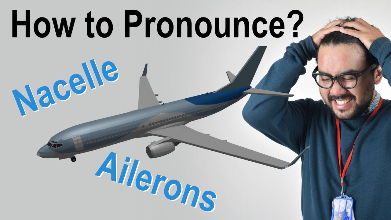 English for Aviation | Pronunciation of Parts of the Plane - YouTube
