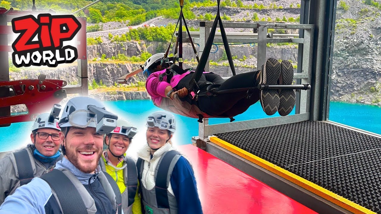 What It's Like To Ride The World's FASTEST Zip Line! - YouTube
