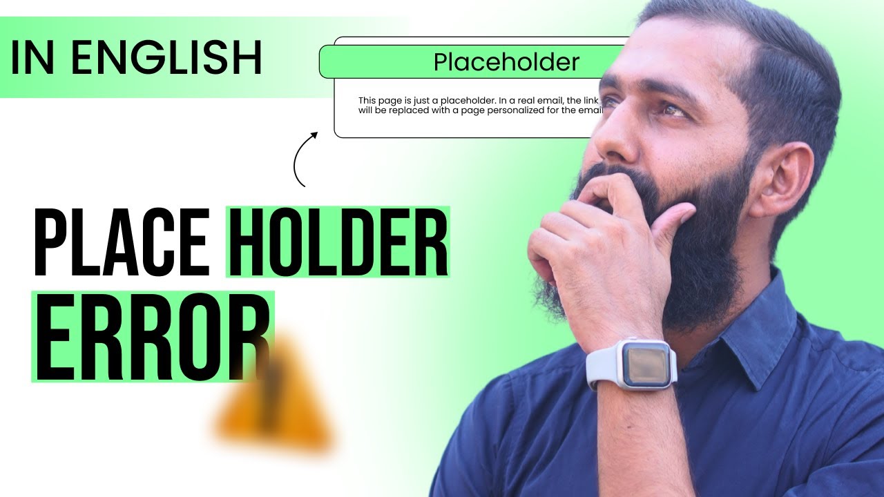 Placeholder error in Klaviyo | Email Marketing Course 2024 | Ali Raza ...