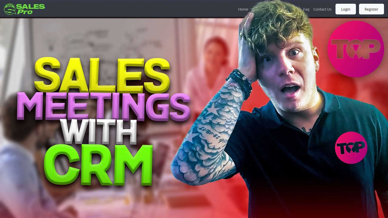 Sales Meetings with CRM 🔥 What is the Top software for CRM? - YouTube