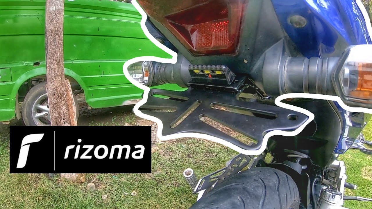 PAANO MAG INSTALL NG RIZOMA PLATE HOLDER SA SNIPER 150 | STEP BY STEP ...