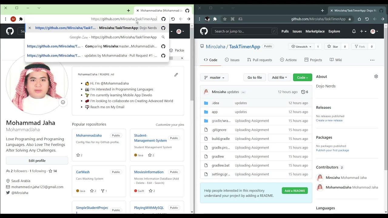 Simple tutorial of how to use Github and Android Studio for a project ...