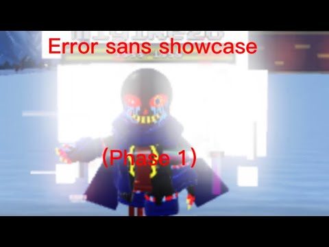 Error sans showcase| Undertale: timeline collapse - YouTube