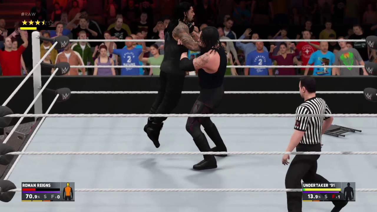 WWE RAW 2018 Undertaker VS Roman reigns full match - YouTube