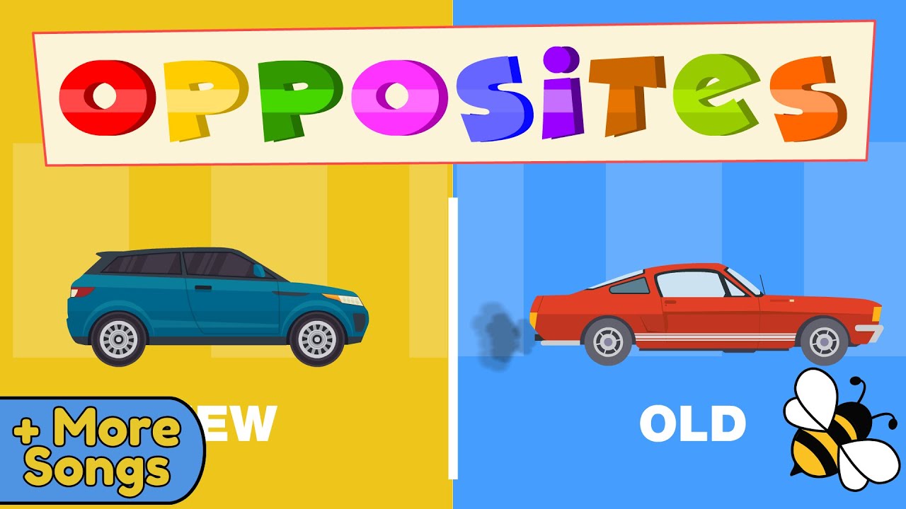 Opposites Song Kids Song Collection | Big And Small Children's Song ...