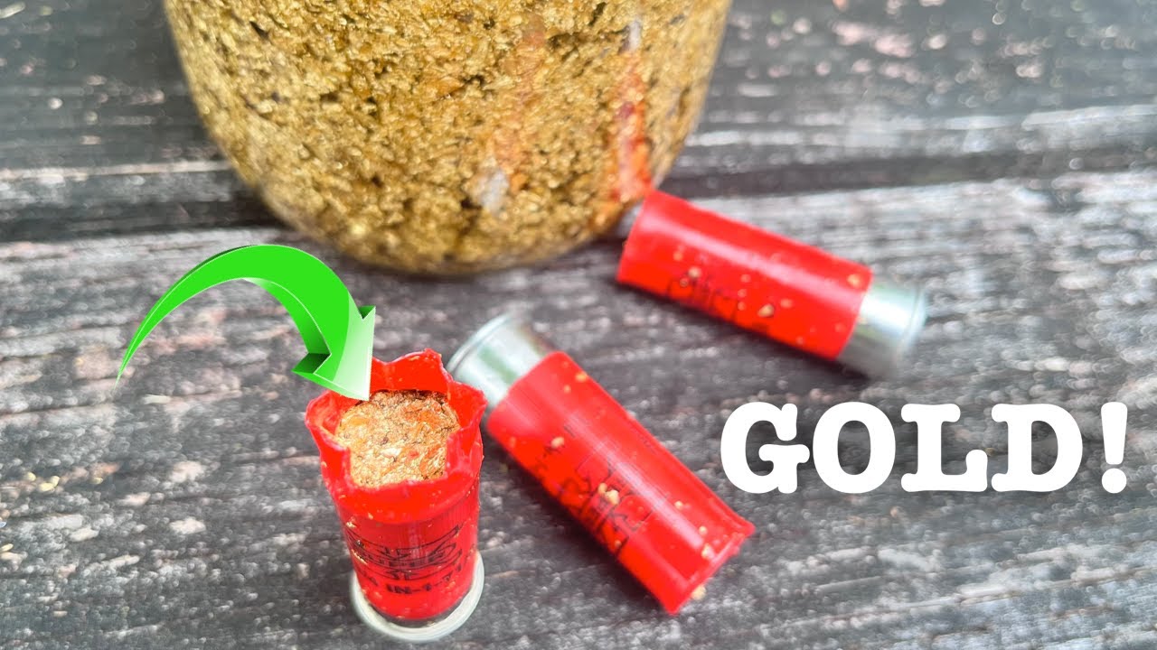 Packing Shot Gun Shells With GOLD! - YouTube