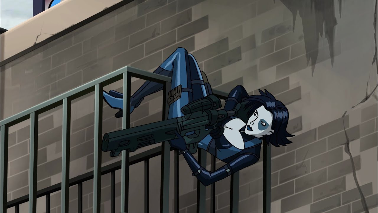 Domino - All Fights Scenes | Wolverine and the X-Men - YouTube