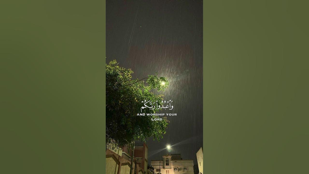 {يا أيها الذين آمنوا اركعوا واسجدوا}عبدرحمن مسعد فيديو ع سريع Youtube