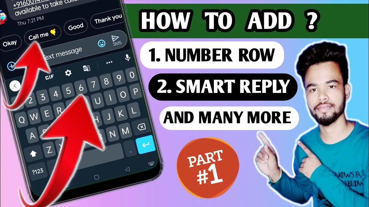 HOW TO ADD NUMBER ROW IN MOBILE KEYBOARD MOBILE KEYBOARD SETTING HOW TO ADD NUMBER ROW IN MOBILE KEYBOARD MOBILE KEYBOARD SETTING