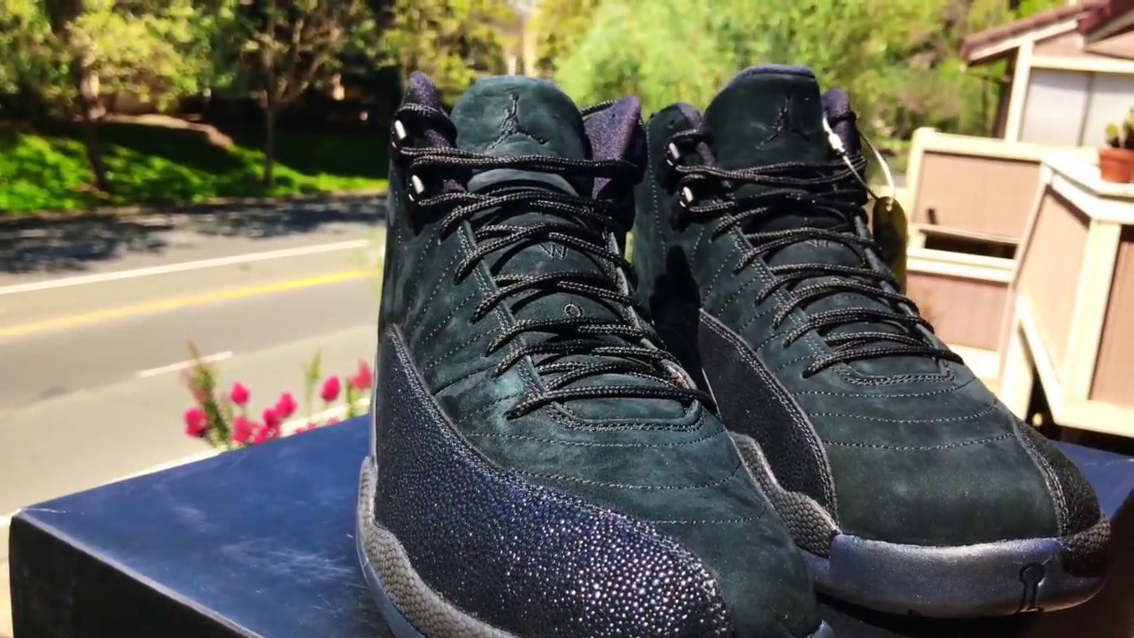 Jordan 12 "OVO" Review... Custom Dad Hats - YouTube