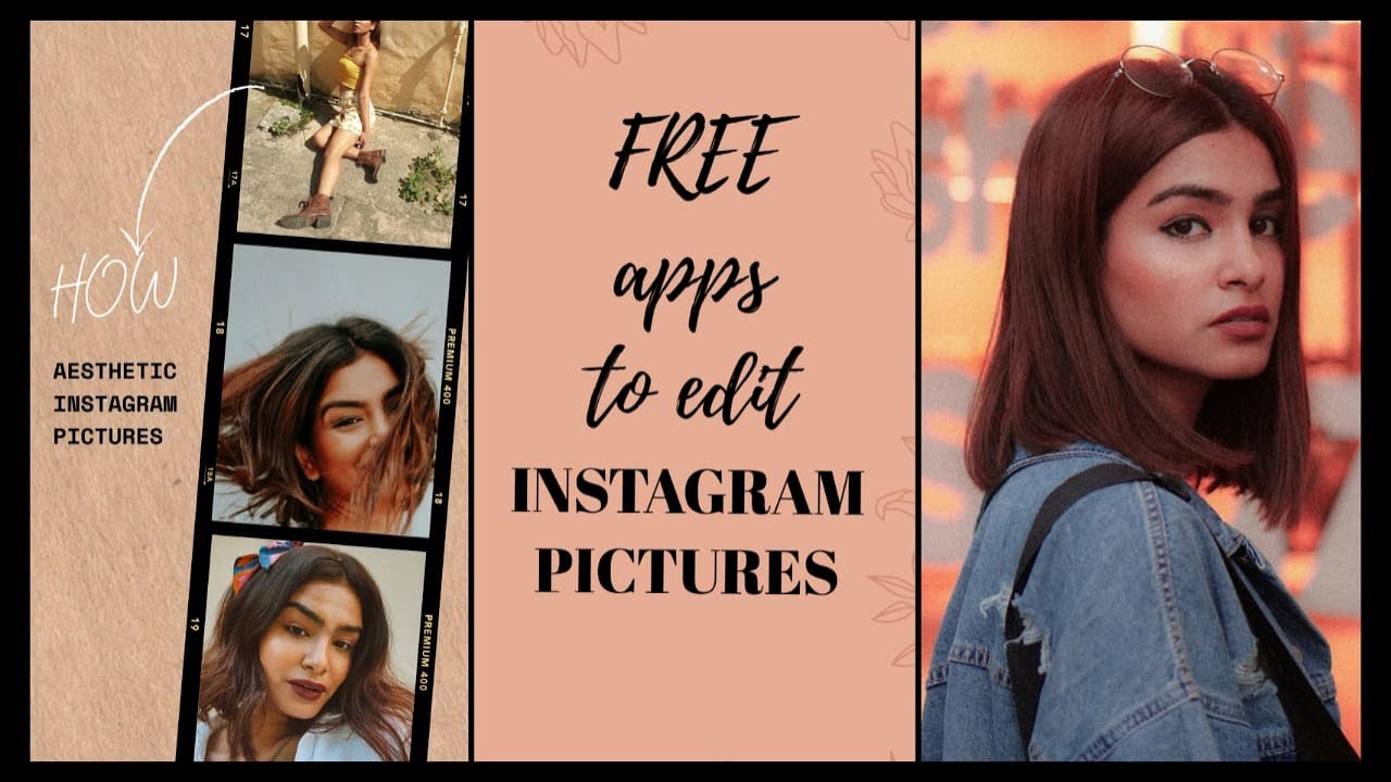 How to edit instagram pictures on phone | SOMYA JOSHI - YouTube