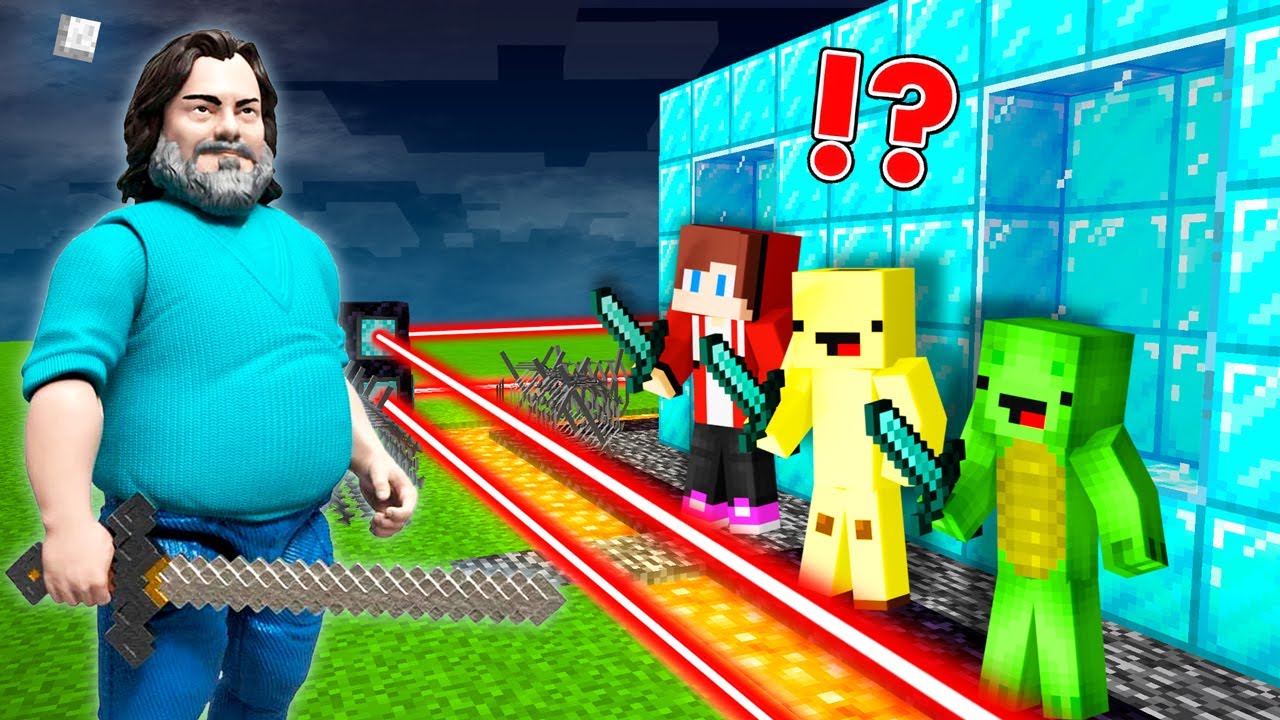 STEVE from NEW Minecraft Movie vs Security House JJ and Mikey in ...