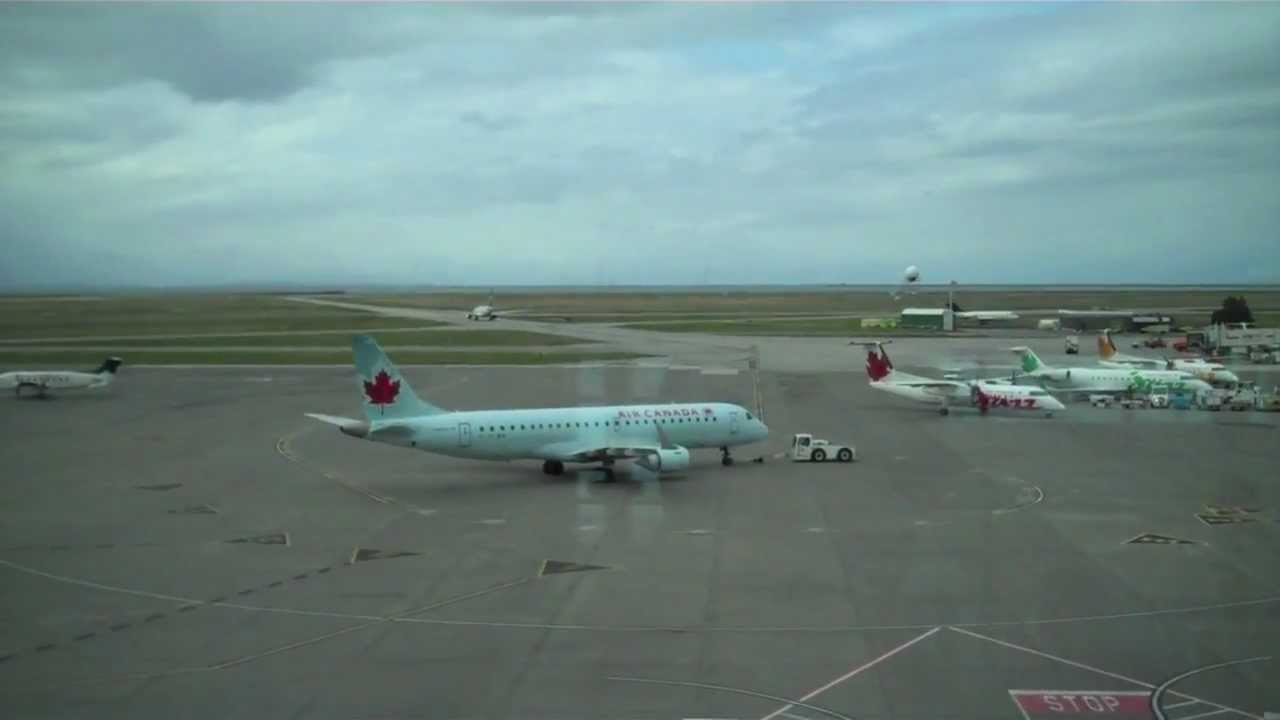 Vancouver Airport Views-Plane Spotting-YVR Observation Deck - YouTube