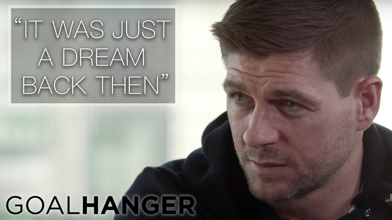 Gary Meets Steven Gerrard || On The Road To FA Cup Glory - YouTube