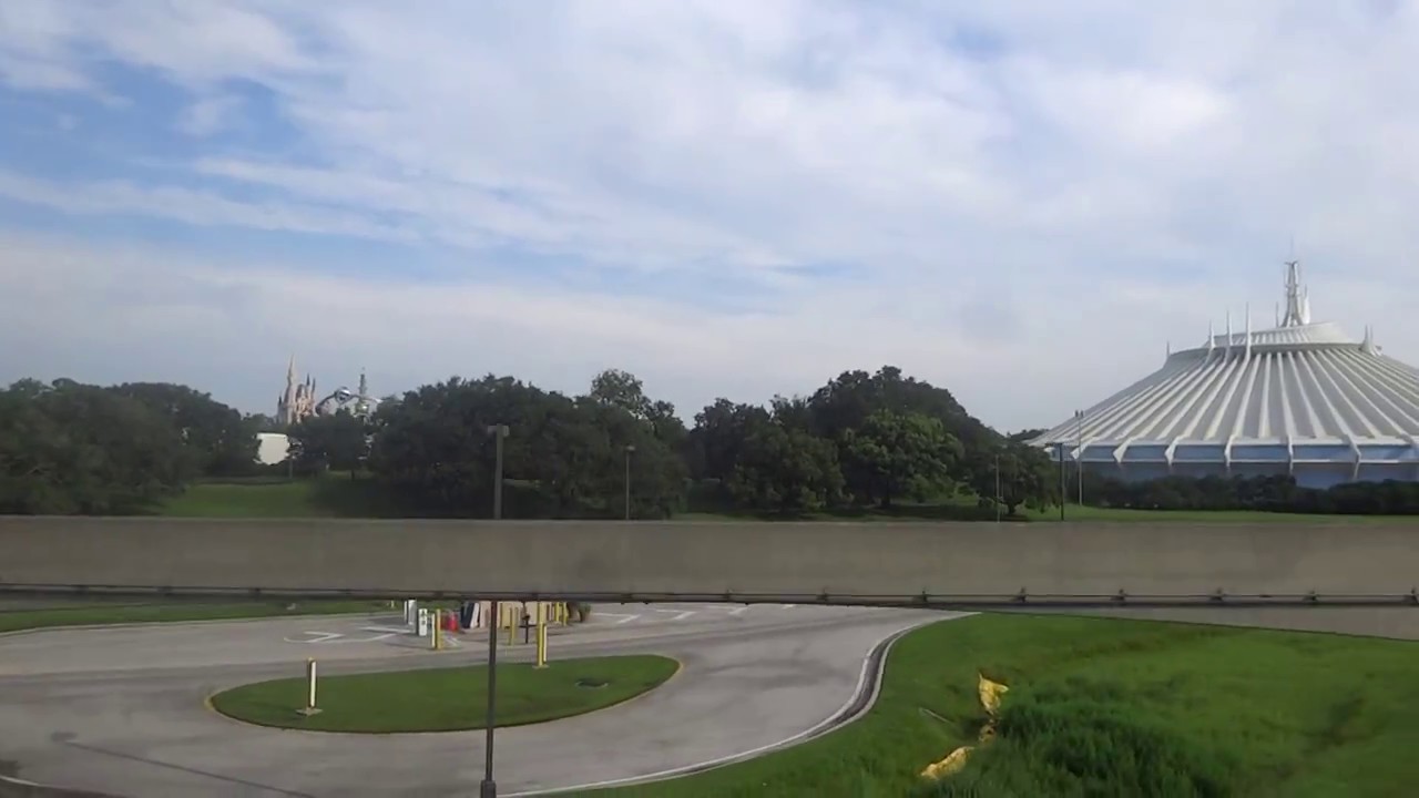 Walt Disney World Monorail - Magic Kingdom to the TTC (Transportation ...