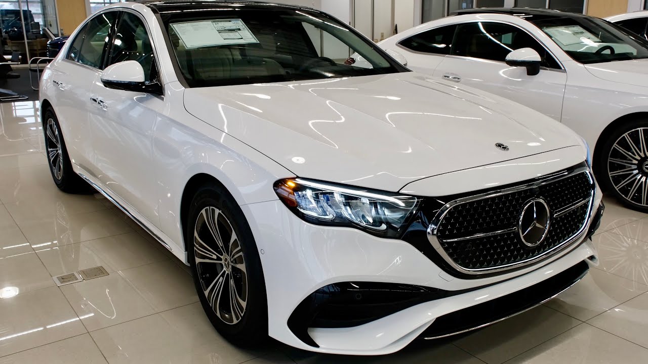 2024 Mercedes E-Class E 350 4MATIC Sedan - Interior Exterior Sound ...