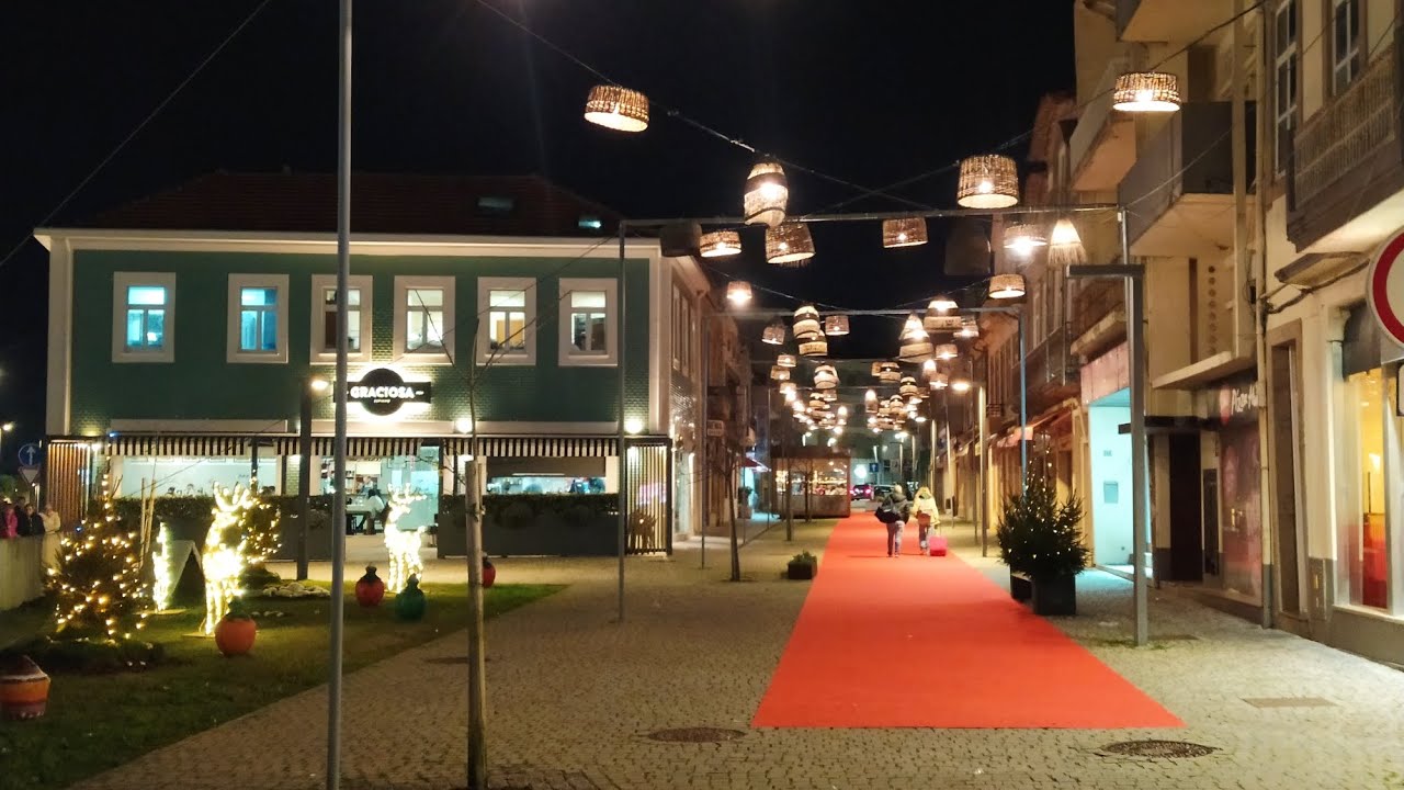 Espinho, Aveiro, Portugal. Área metropolitana do Porto. Caminhada entre ...