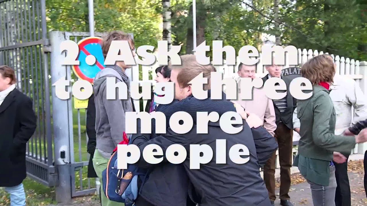 Pass the hug - YouTube