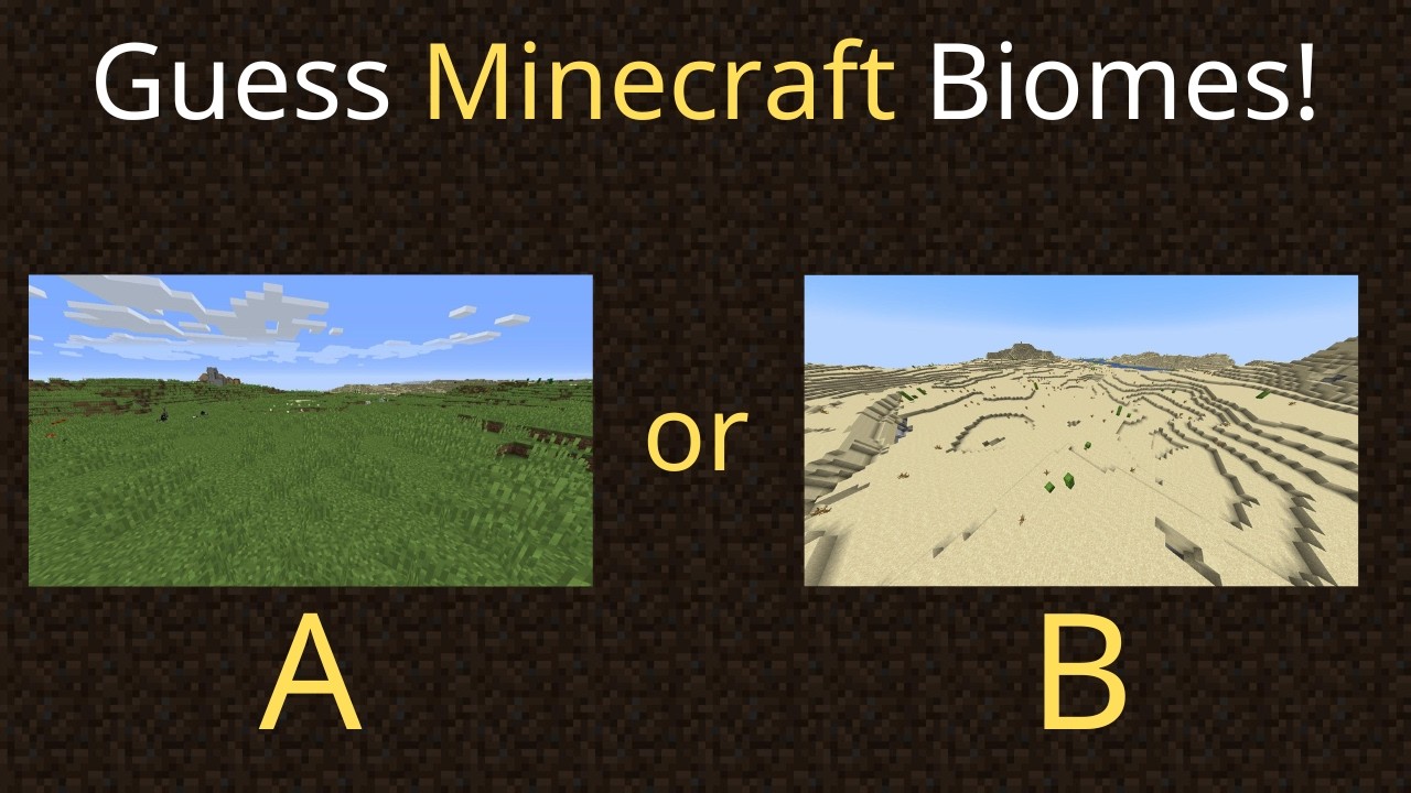 Minecraft Guess the Biomes Quiz | Test Your Minecraft Knowledge! - YouTube