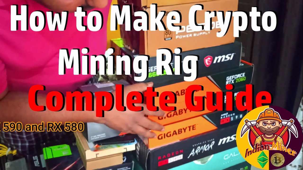 How to Make Crypto Mining Rig Complete Guide | Crypto Mining Machine # ...
