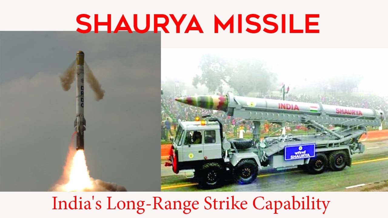 Shaurya Missile: India's Long-Range Strike Capability - YouTube
