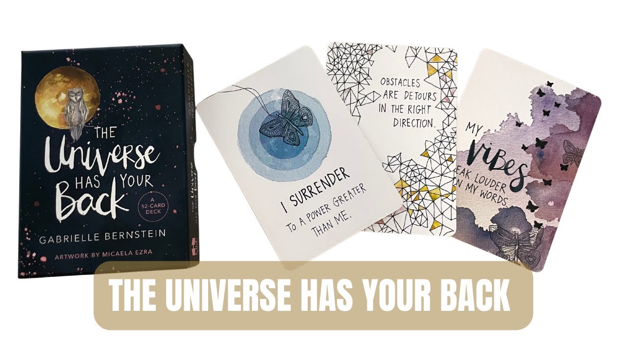 The universe has your back ORACLE DECK - YouTube