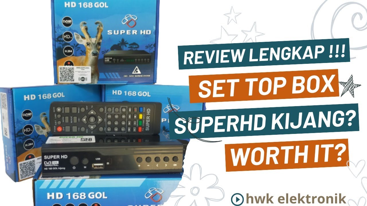 Review Lengkap STB SUPER HD BIRU Kijang New - YouTube