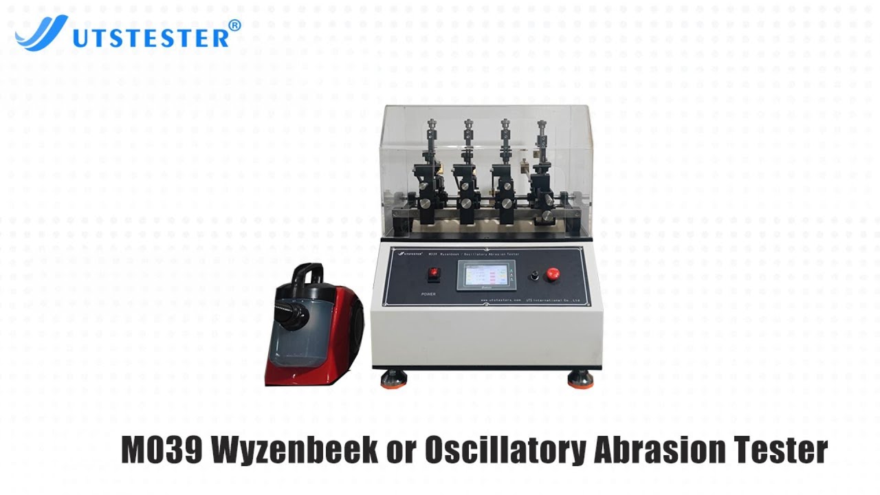 M039 Wyzenbeek or Oscillatory Abrasion Tester - YouTube