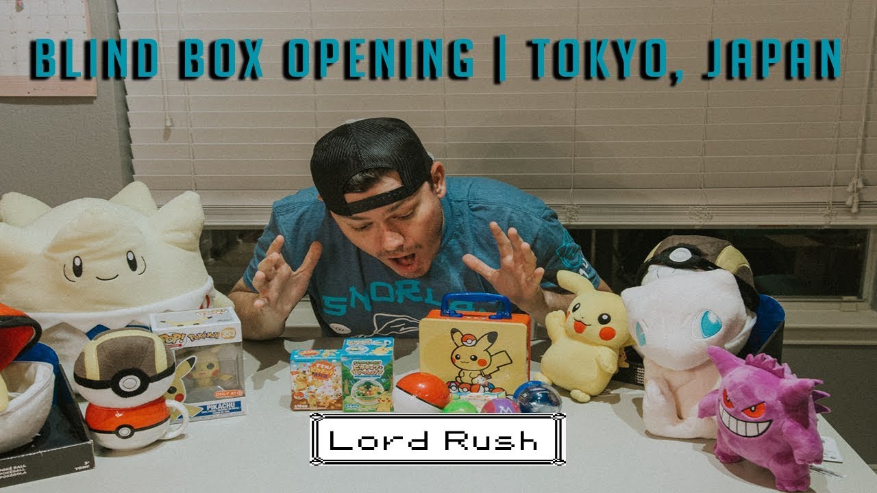 Blind Box Opening | Tokyo, Japan - YouTube
