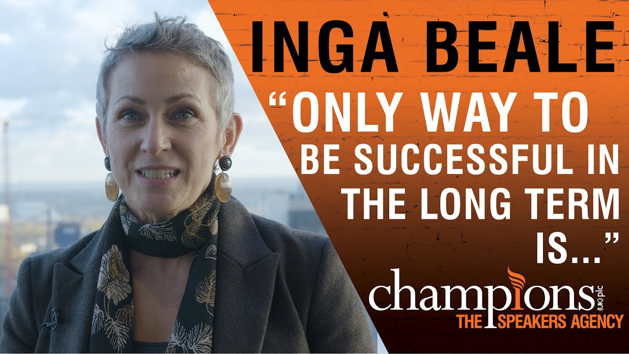 Inga Beale Speaker | The Power of Inclusion | 1st Female CEO of Lloyds ...