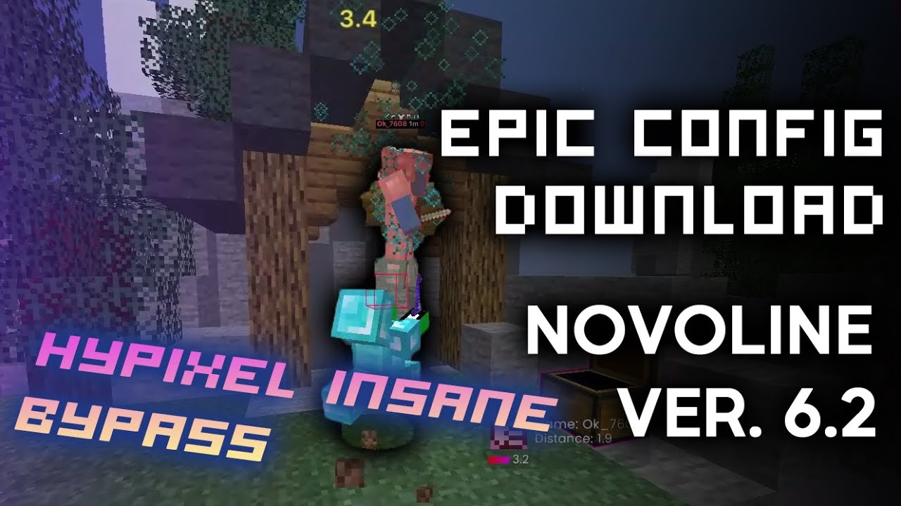 [CONFIG DOWNLOAD] NOVOLINE6.2 HACKING IN HYPIXEL | Insane Bypasses - YouTube