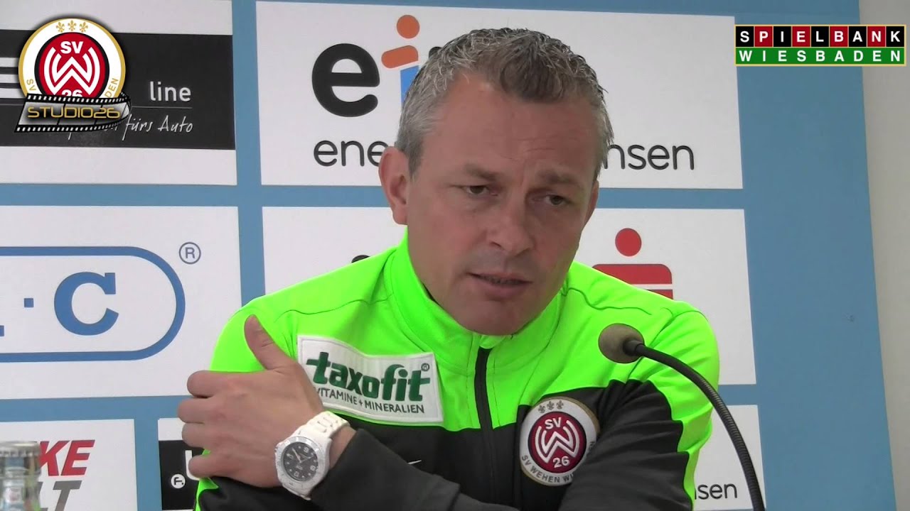[SVWW] Christian Hock nach dem Spiel gegen Chemnitz [SV Wehen Wiesbaden ...