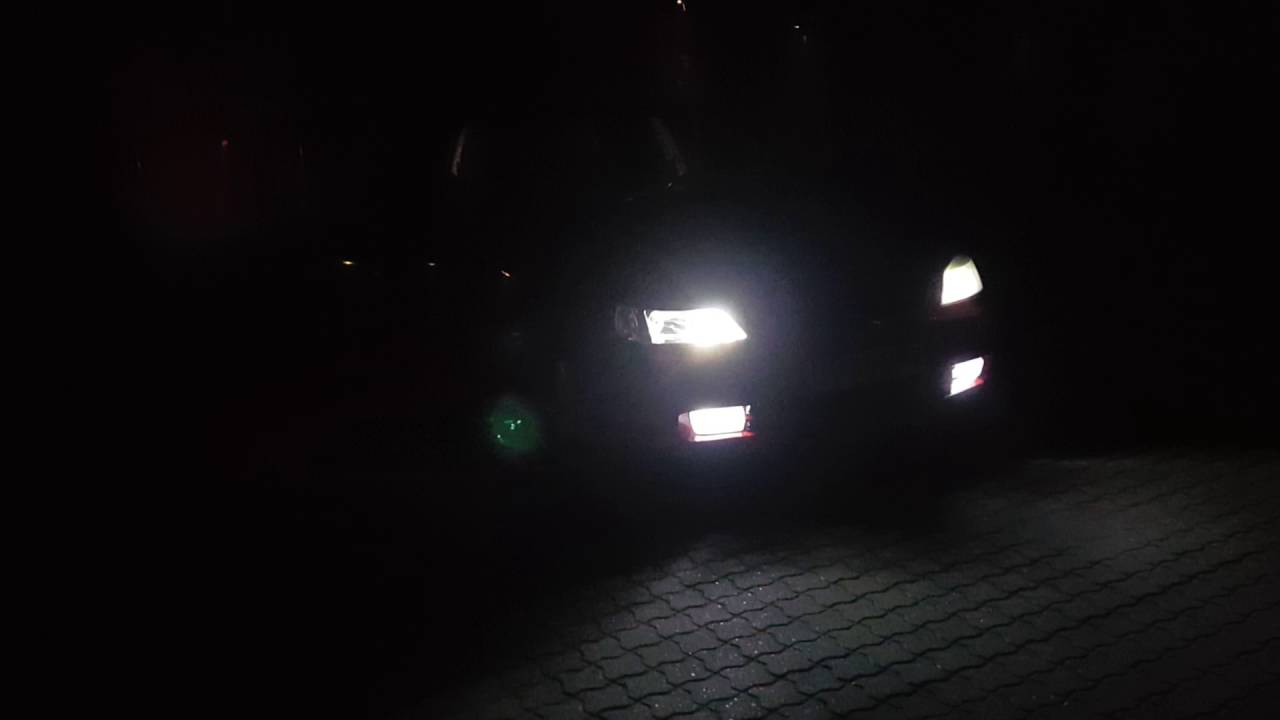 My Opel Astra G [LED projekt] on night - YouTube