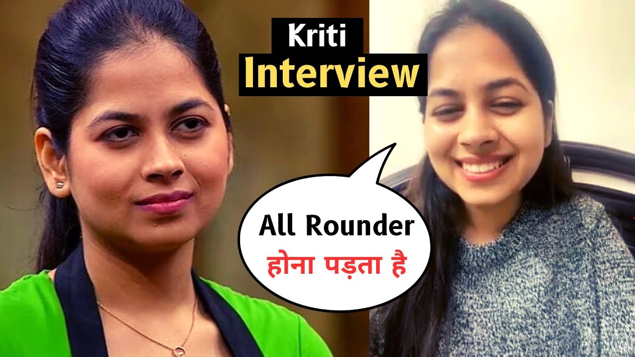 Masterchef India Season 8: Kriti Dhiman Exclusive Interview - YouTube