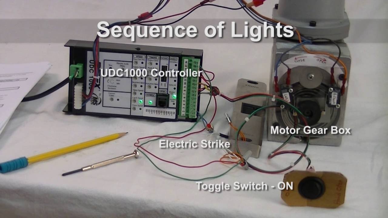 UDC 1000 Sequence of Lights - YouTube