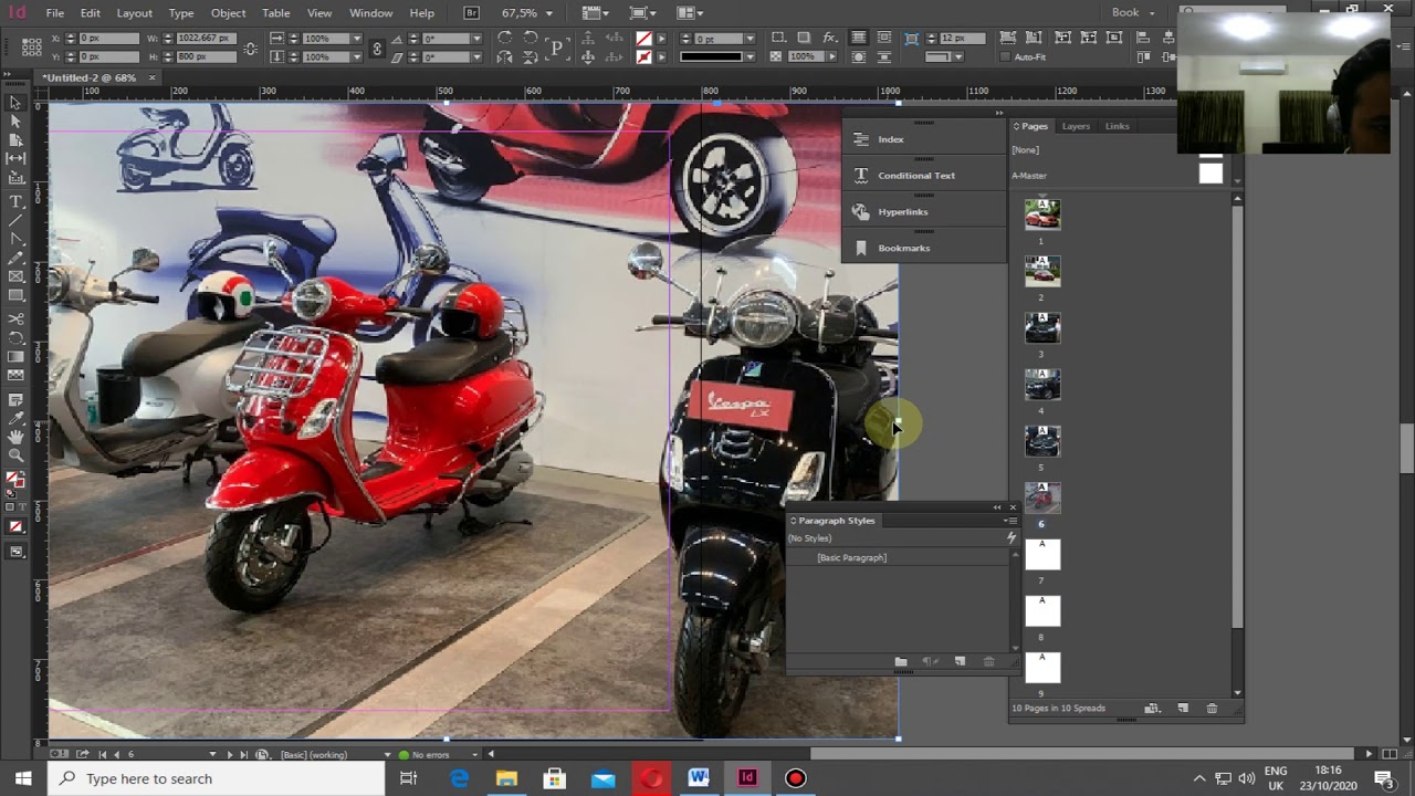 8. How to Create Interactive page/Flip Page with Adobe InDesign - YouTube