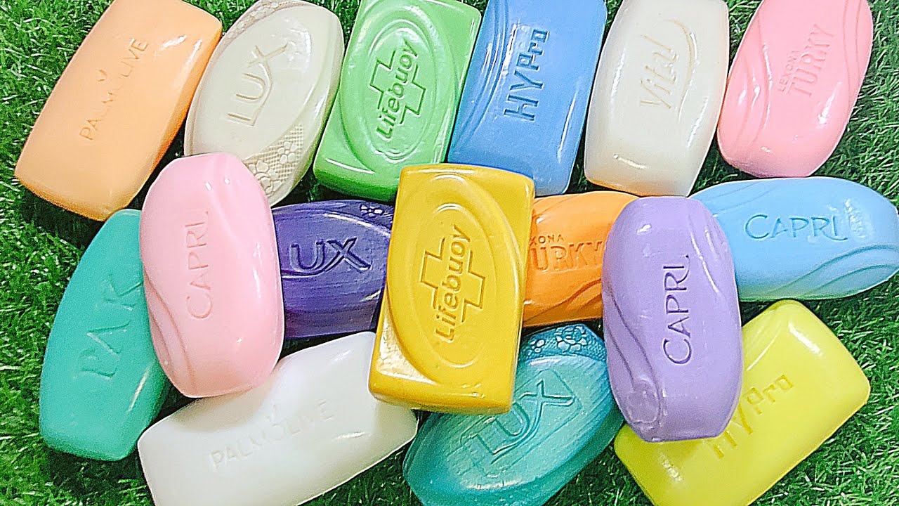ASMR Relaxing Sound Soaps Unboxing Soap Leisurely Unpacking Soap Noise ...
