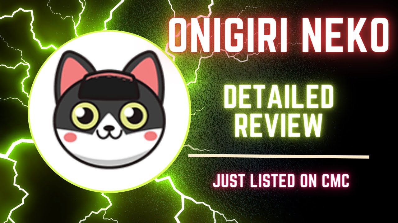 onigiri neko coin review | crypto | Golden sparrow | coin review - YouTube