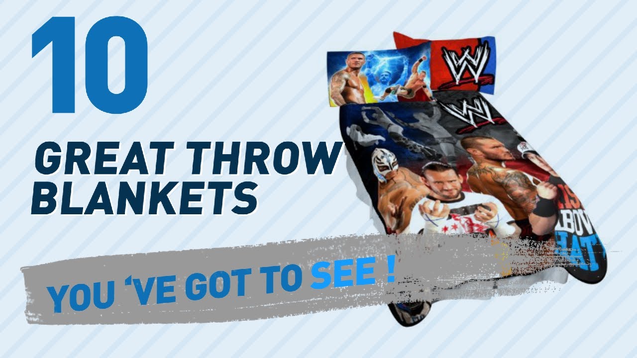 Wwe Throw Blankets // New & Popular 2017 - YouTube