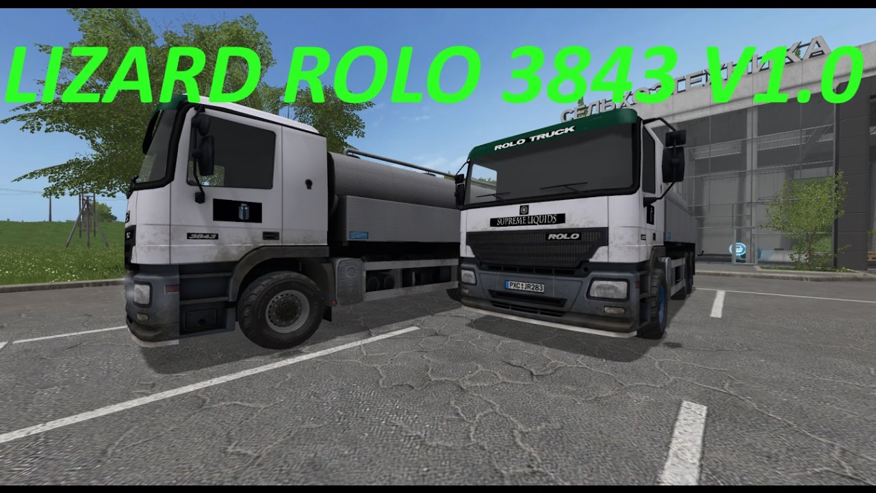 Mod Vorstellung Farming Simulator Ls17:LIZARD ROLO 3843 V1.0 - YouTube