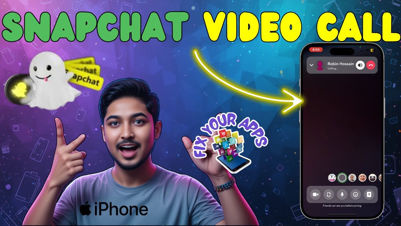 How To Start A Video Call on Snapchat - Full Tutorial - YouTube